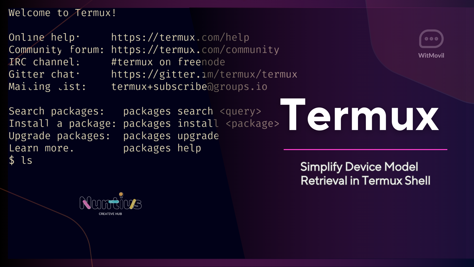 How to know my device model in Termux Shell | Jeyson Orozco | WitMovil.